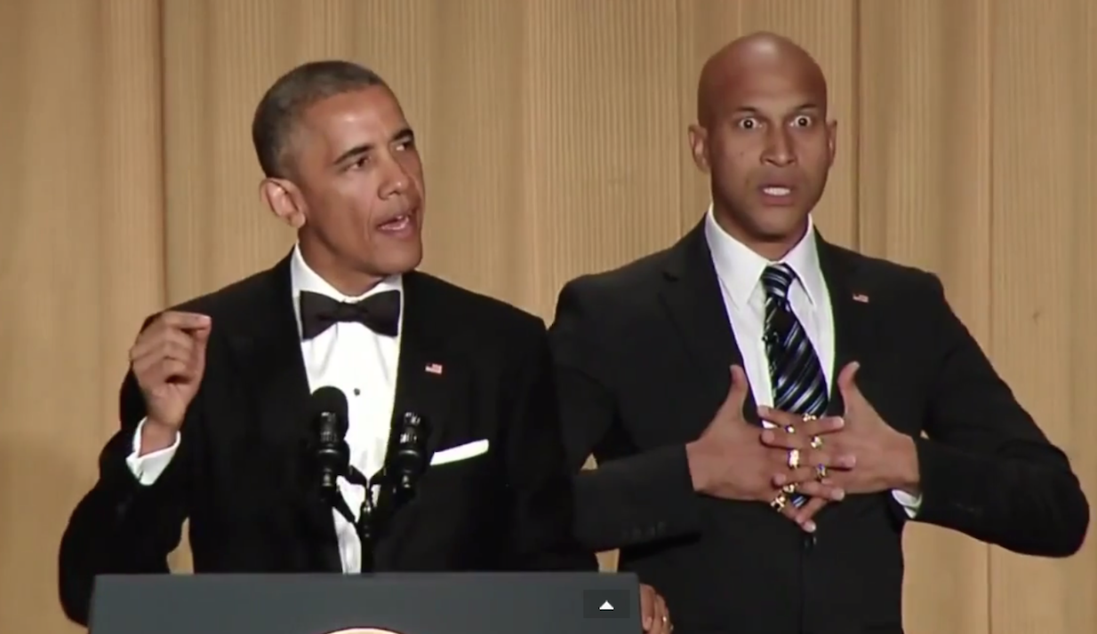 Luther the Anger Translator from Key & Peele Joined Obama at the White ...