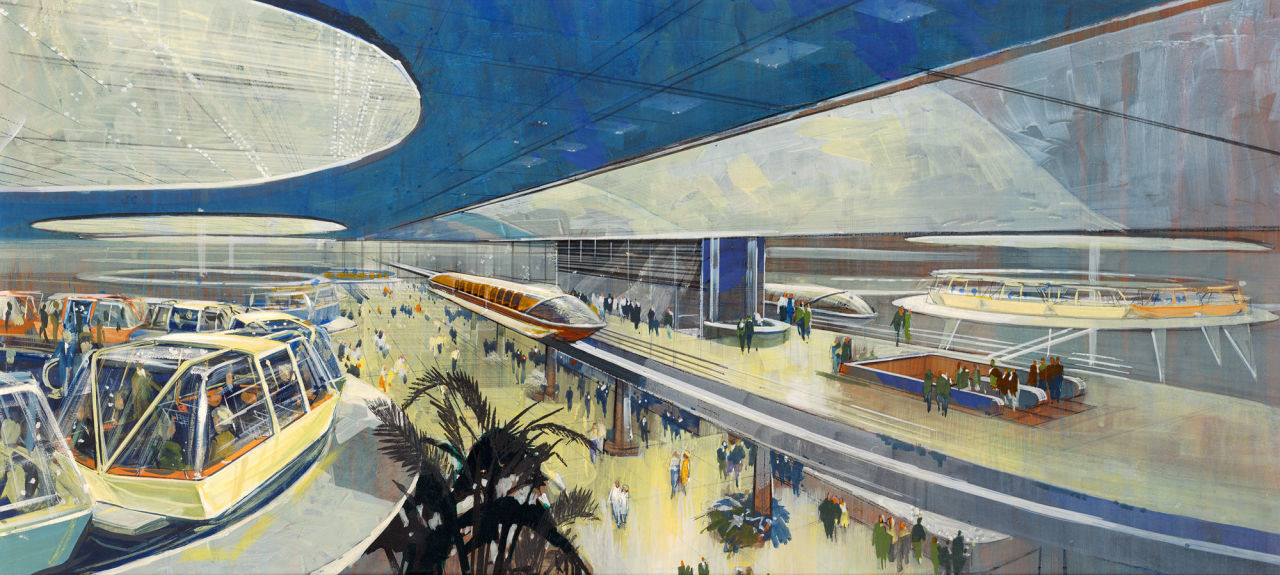 John Hench, Tomorrowland - 67 : retro_futurism — LiveJournal