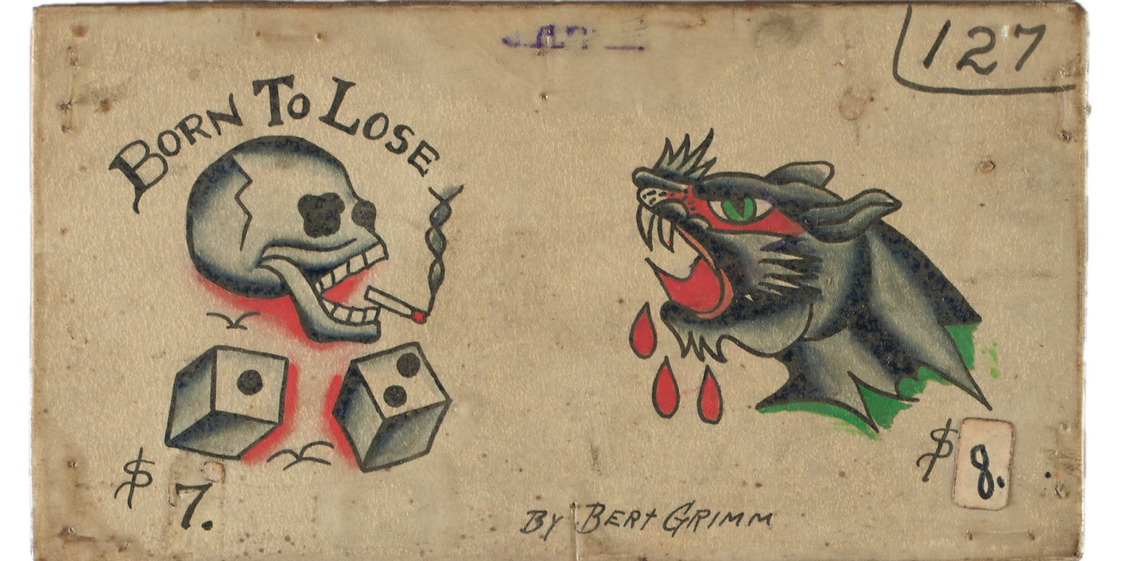 Vintage Tattoo Flash Art