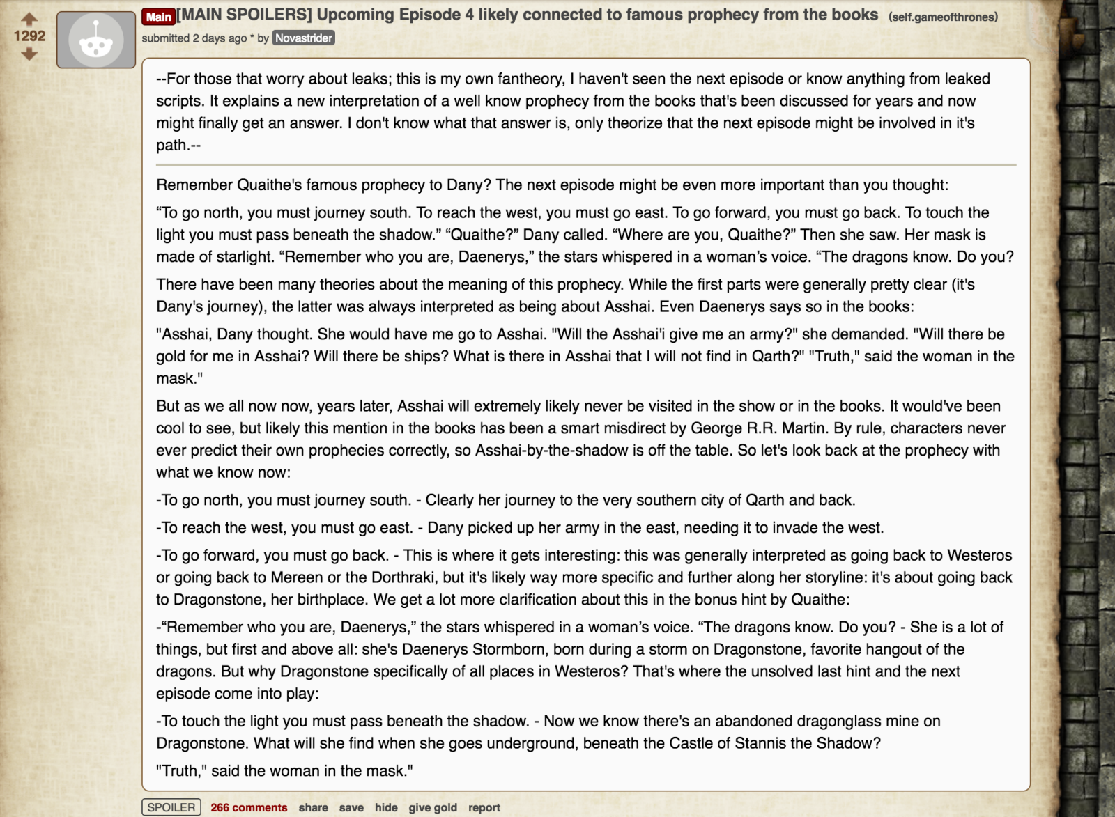 Quaithe Of The Shadow