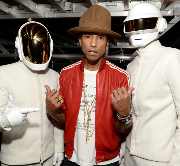 Pharrell With Big Hat